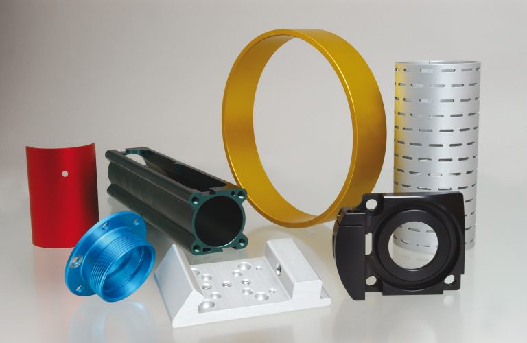 Anodisation sulfurique + colorations - Tegma